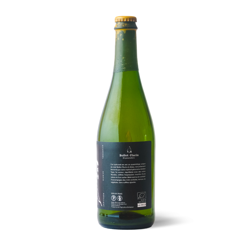 Hydromel Artisanal BIO effervescent 75cl - Cuvée Acacia