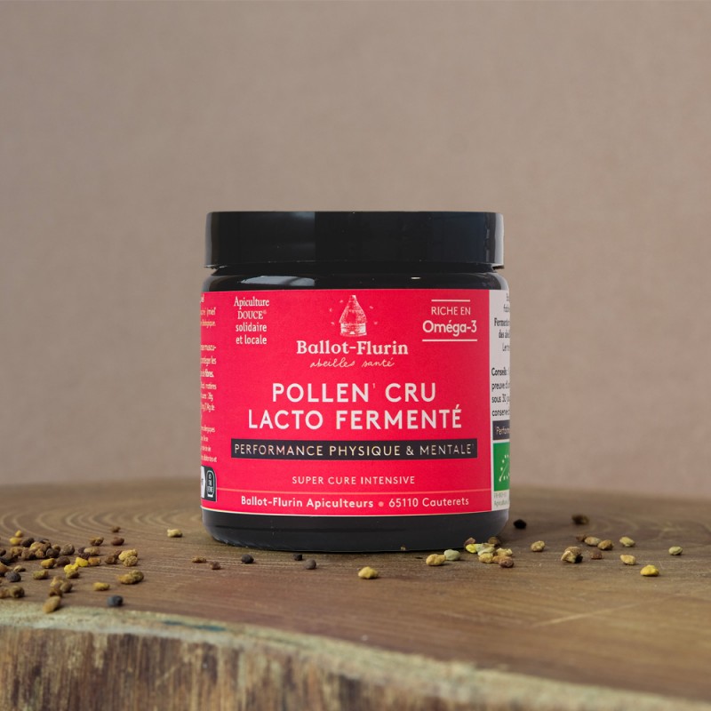 Lacto Fermented Raw Pollen - nootropic inspired by the bees