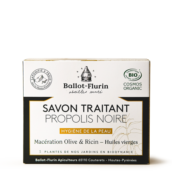 Black Propolis Treatment Soap - Reinforced hygiene