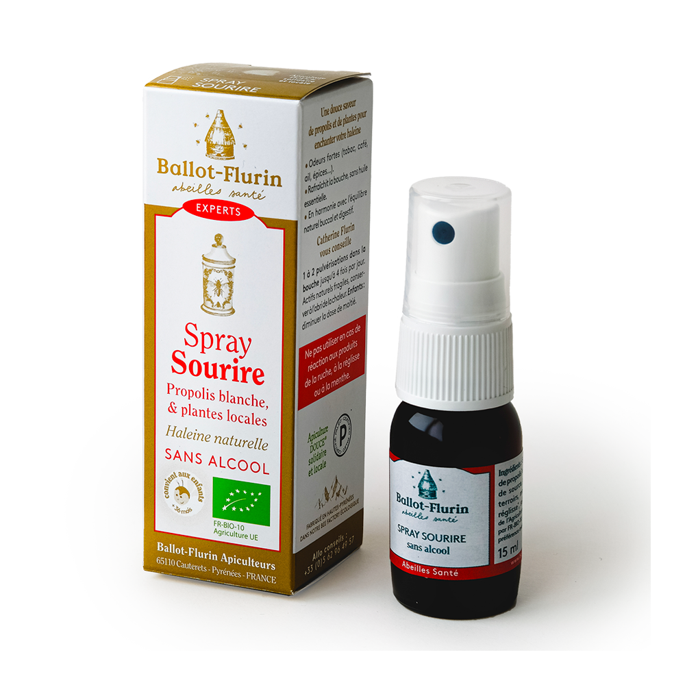 Smile Spray - Freshens breath naturally - without alcohol