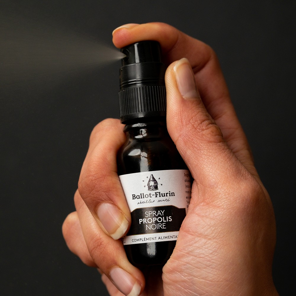 French Black Propolis Spray - 100% Organic