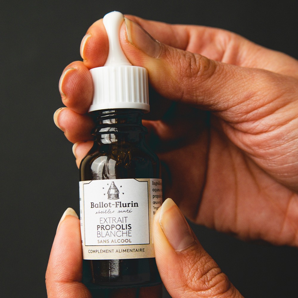 White Propolis Extract - 100% organic, alcohol-free