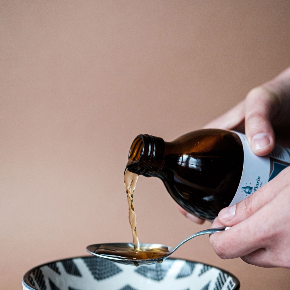 Oxymel - Vinegar, Fresh mint, and Honey Syrup